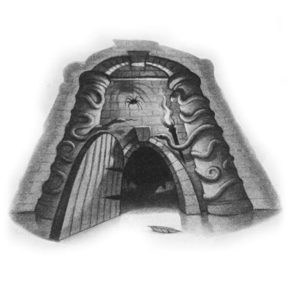 ‘Chamber of Secrets’ title page chapter illustration — Harry Potter Fan ...