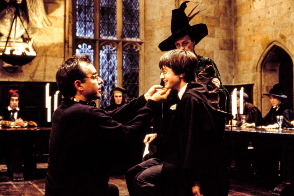 Chris Columbus directs the Mandrake scene — Harry Potter Fan Zone
