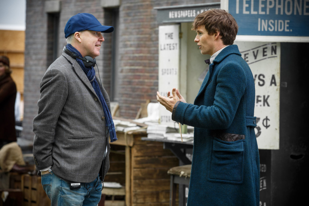 David Yates chats with Eddie Redmayne — Harry Potter Fan Zone