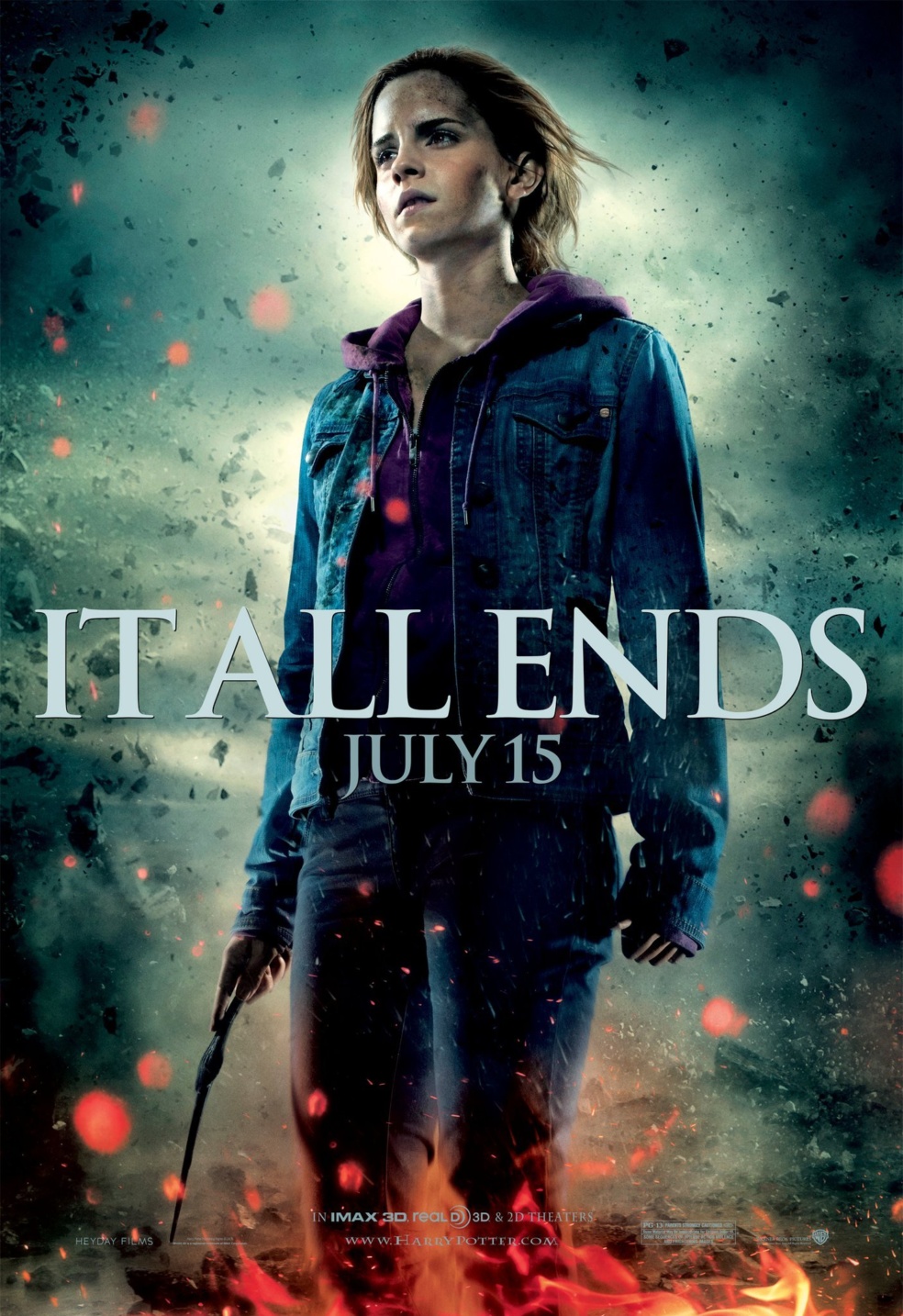 ‘Deathly Hallows: Part 1’ Hemione & Harry poster — Harry Potter Fan Zone