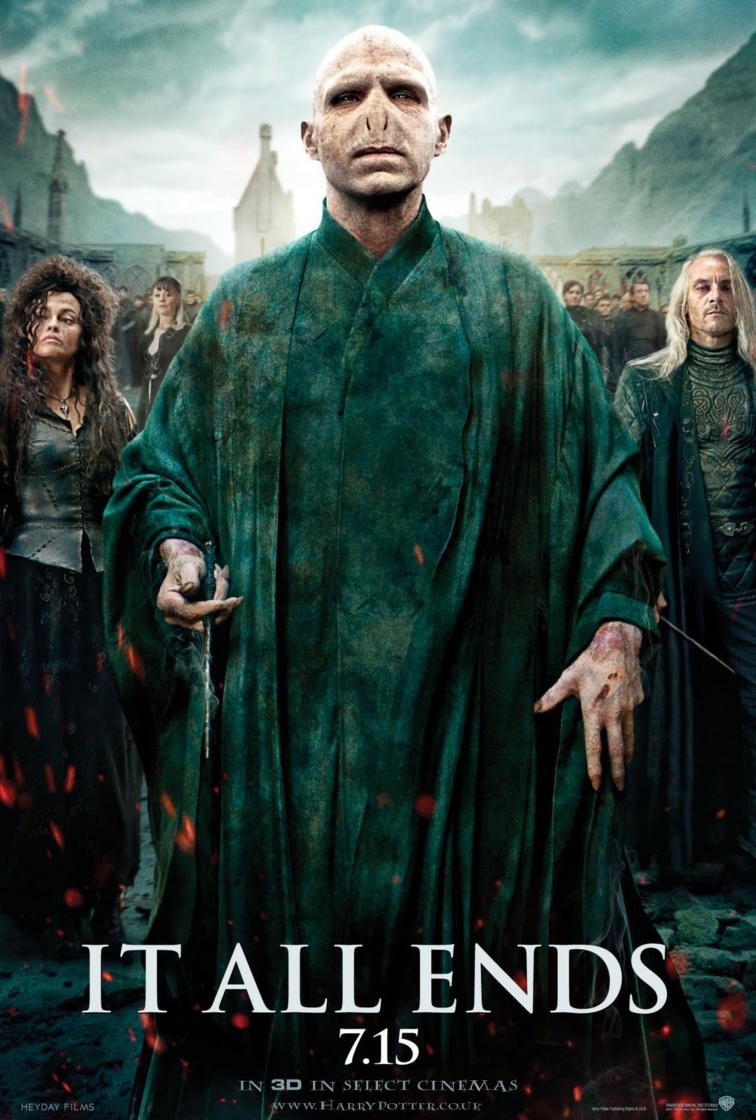 ‘Deathly Hallows: Part 2’ Voldemort poster #2 — Harry Potter Fan Zone