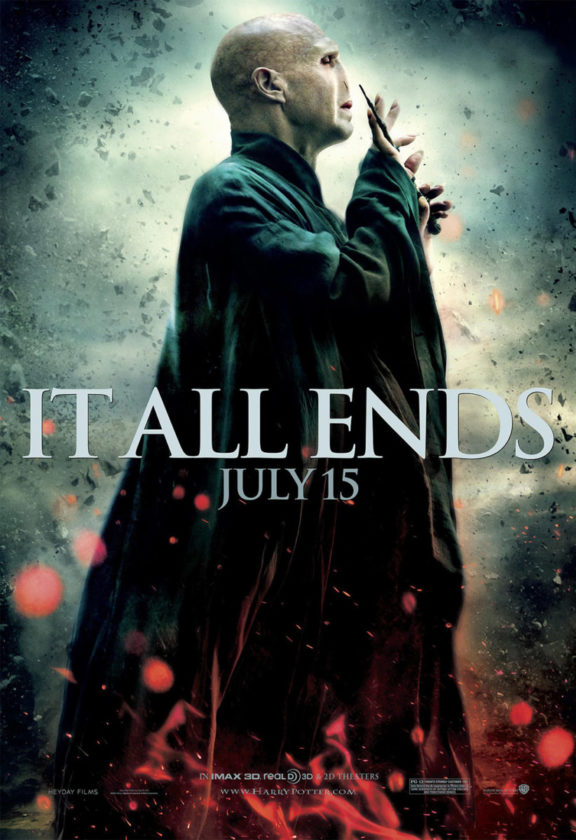‘Deathly Hallows: Part 2’ Voldemort poster #2 — Harry Potter Fan Zone