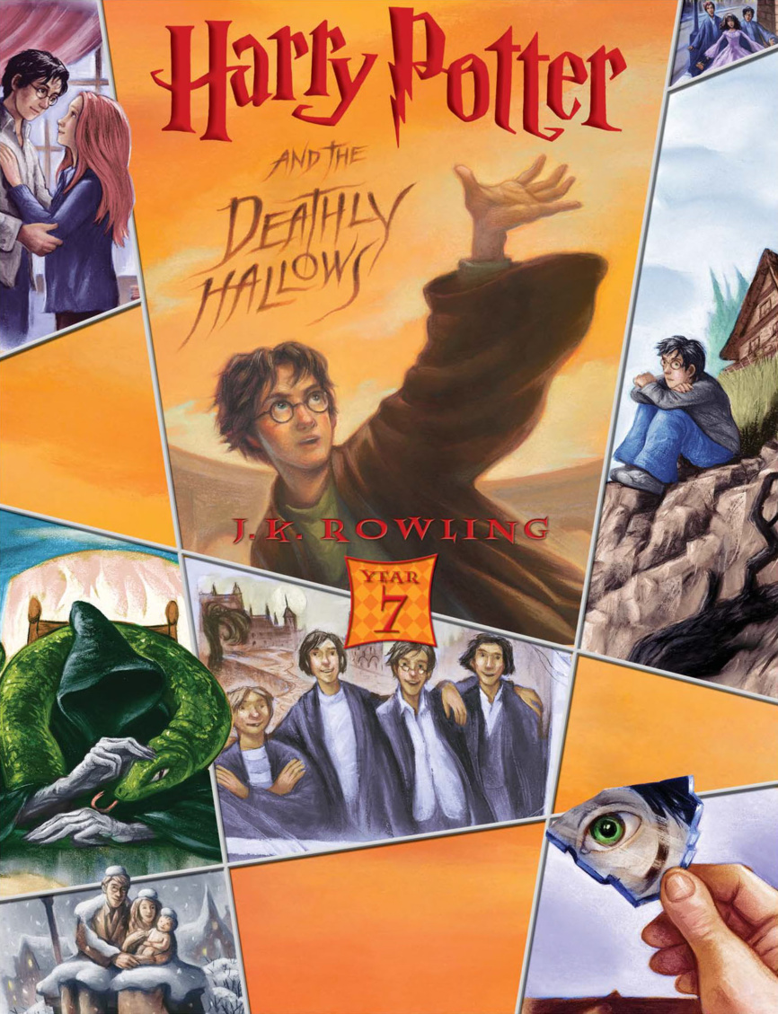 ‘Deathly Hallows’ (Year 7) Scholastic promotional poster — Harry Potter ...