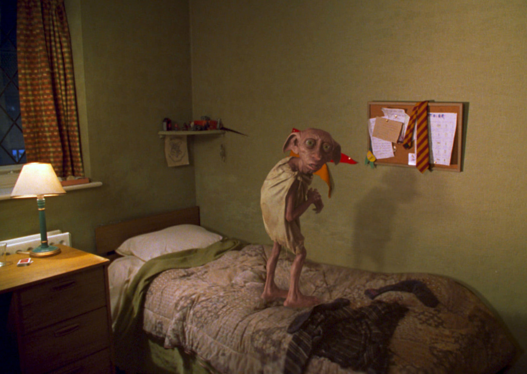 Dobby visits Harry in the Hospital Wing — Harry Potter Fan Zone