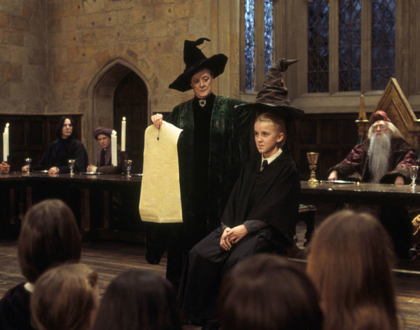 Draco Malfoy and the Sorting Hat — Harry Potter Fan Zone