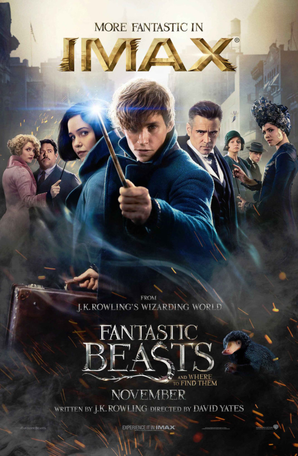 ‘Fantastic Beasts and Where to Find Them’ IMAX poster — Harry Potter ...