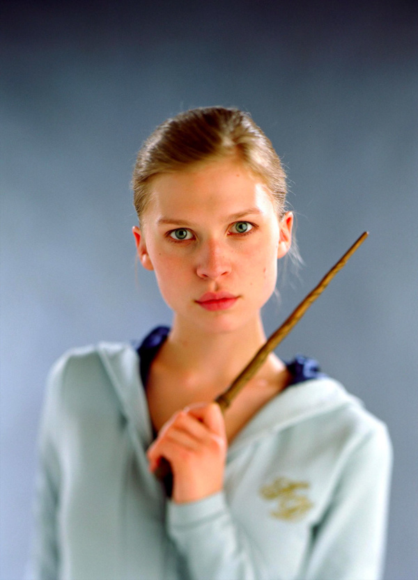 Portrait of Fleur Delacour in her Third Task robes — Harry Potter Fan Zone