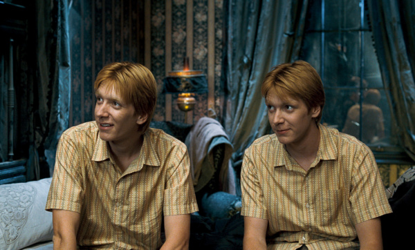 Portrait of Fred and George Weasley — Harry Potter Fan Zone
