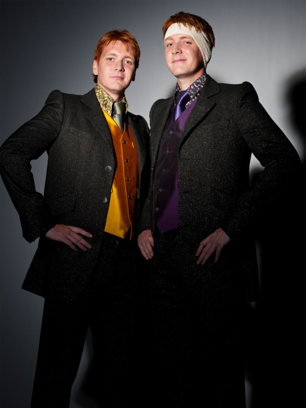 Portrait of Fred and George Weasley — Harry Potter Fan Zone