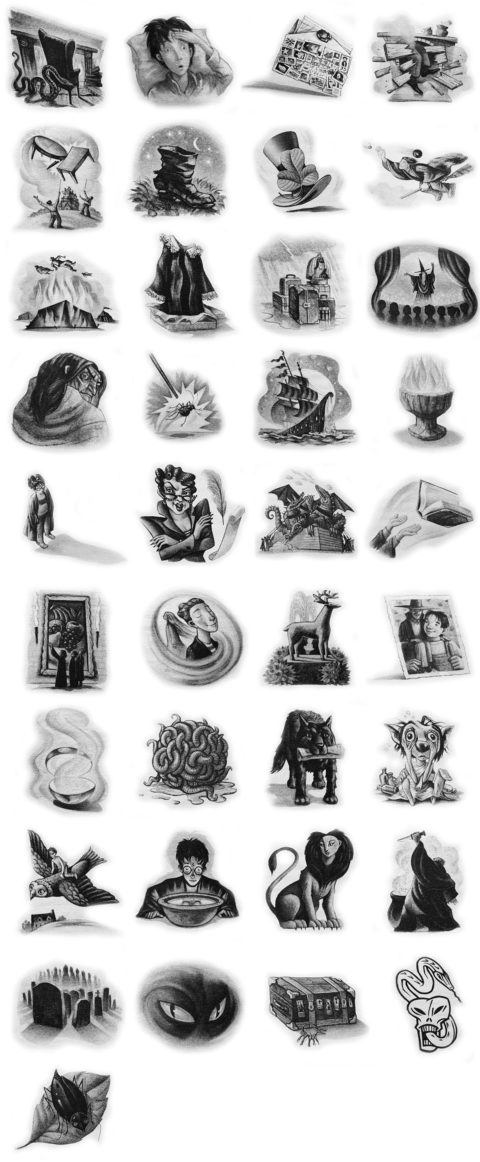 Every chapter illustration from the ‘Harry Potter’ books — Harry Potter ...