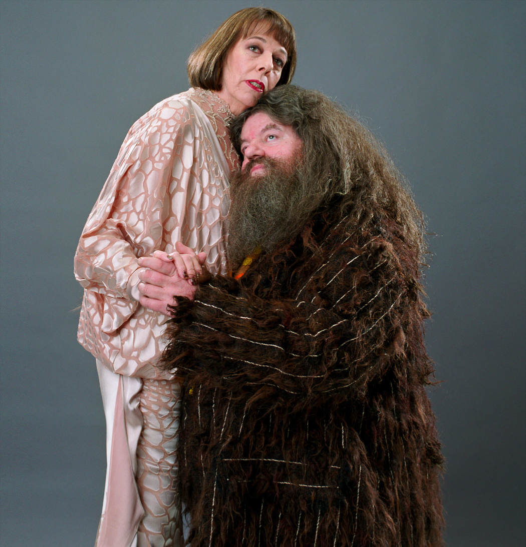 Madame Maxime and Hagrid Yule Ball portrait — Harry Potter Fan Zone