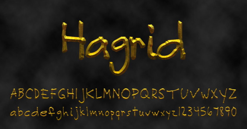‘Magical Me’ font — Harry Potter Fan Zone