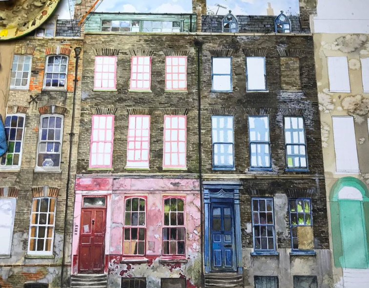 Early painting of 12 Grimmauld Place — Harry Potter Fan Zone