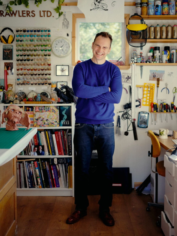 Portrait of Jim Kay in studio — Harry Potter Fan Zone