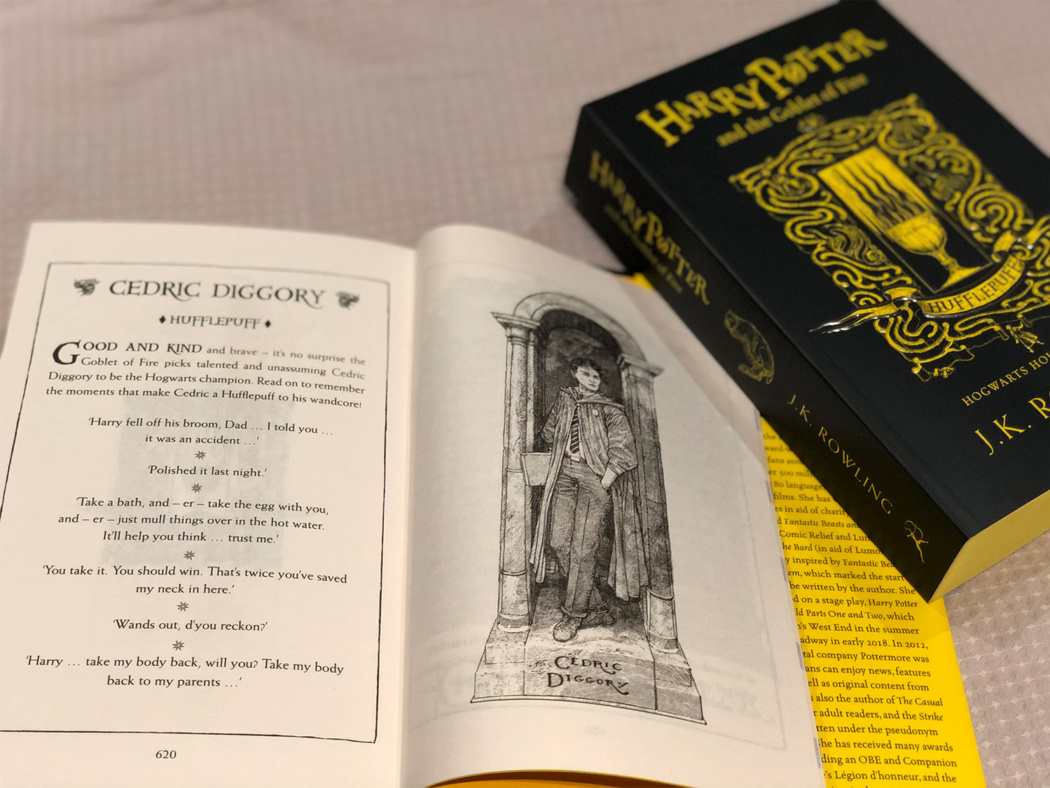 Cedric Diggory illustration (house editions) — Harry Potter Fan Zone