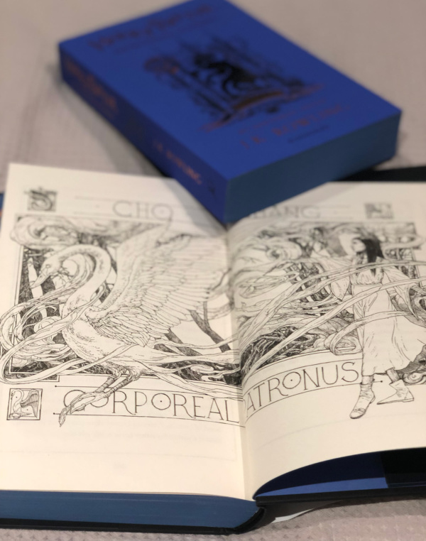 Cho Chang Patronus illustration (house editions) — Harry Potter Fan Zone