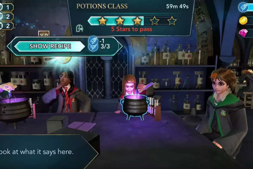 Potions lesson (Hogwarts Mystery) — Harry Potter Fan Zone