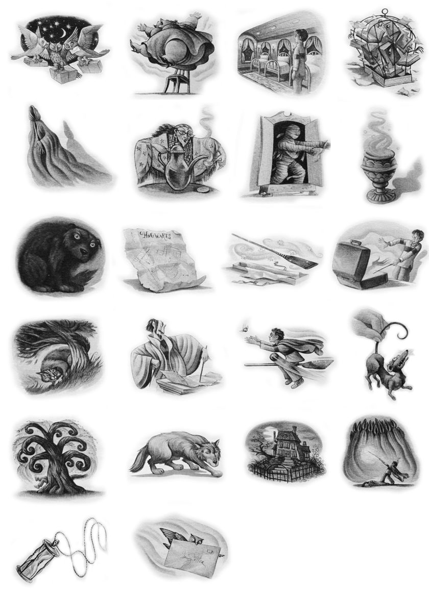 Every chapter illustration from the ‘Harry Potter’ books — Harry Potter ...