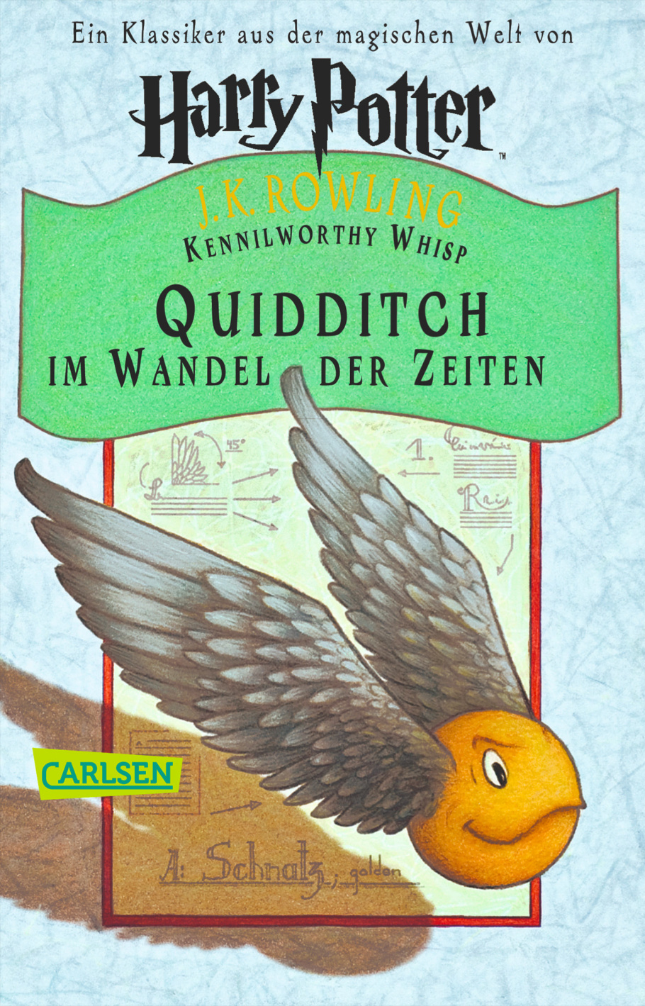 ‘Quidditch Through the Ages’ Hogwarts Library edition (UK) — Harry ...