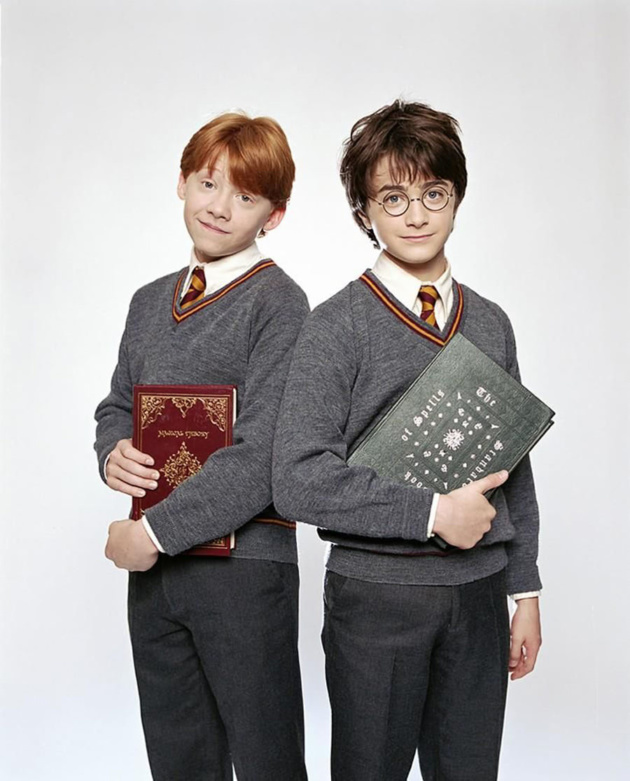 Portrait of Ron Weasley and Harry Potter — Harry Potter Fan Zone