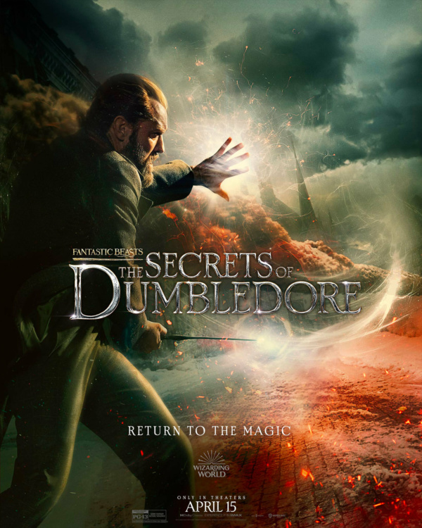 ‘Secrets of Dumbldore’ Albus Dumbledore poster — Harry Potter Fan Zone