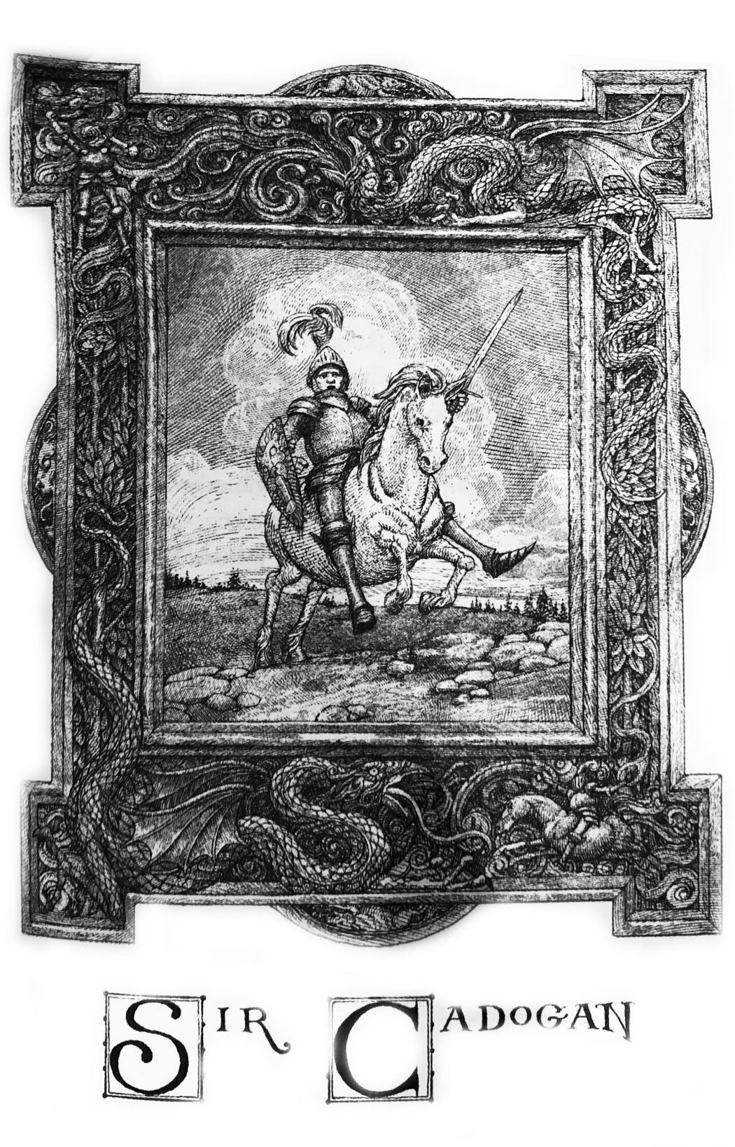 Sir Cadogan portrait (‘Goblet of Fire’ house edition) — Harry Potter ...