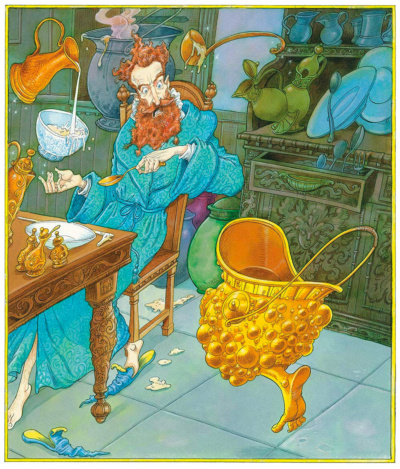 The Wizard and the Hopping Pot (Chris Riddell) — Harry Potter Fan Zone