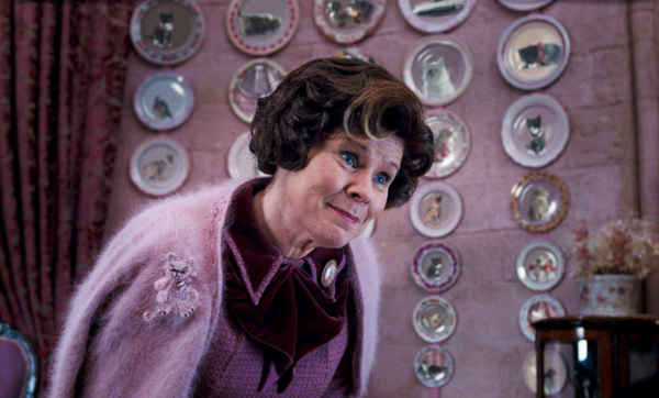 Professor Umbridge in her office — Harry Potter Fan Zone
