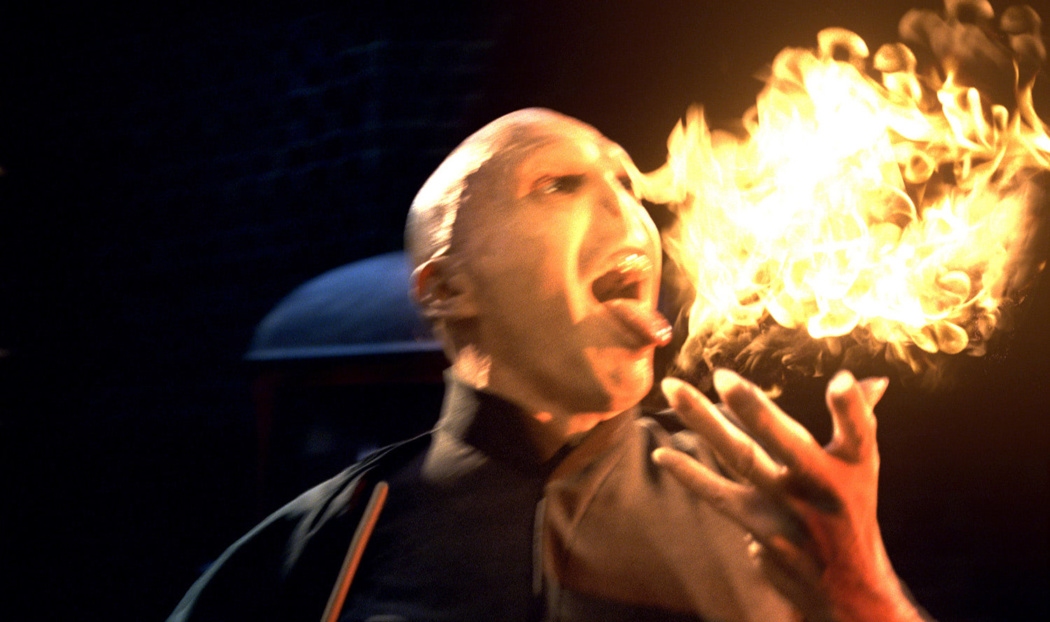 Voldemort breathes fire — Harry Potter Fan Zone